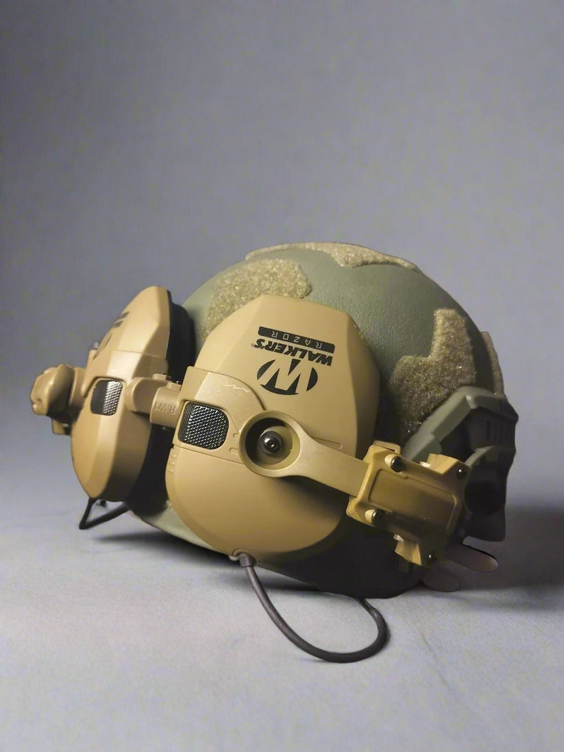 Walker Headset Helmet Mount | Advanced Tactical Hearing Gear