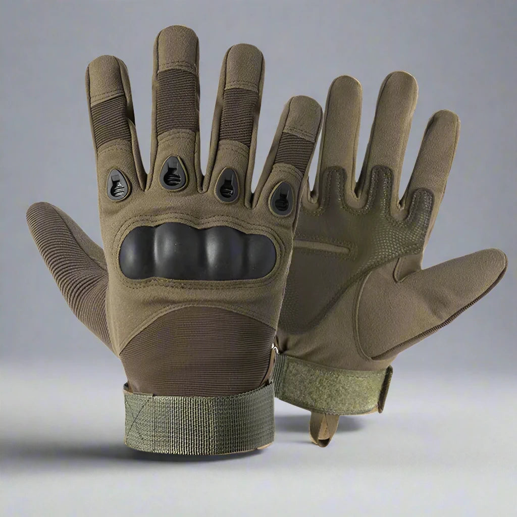 Tactical Gloves Hard Knuckles | Hunting & Combat Ready